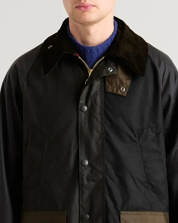 Barbour Patchwork Os Bedale Wax Jacket