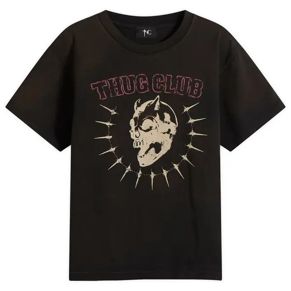 THUG CLUB Graphic Logo T-shirt