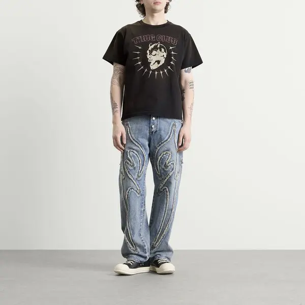THUG CLUB Graphic Logo T-shirt