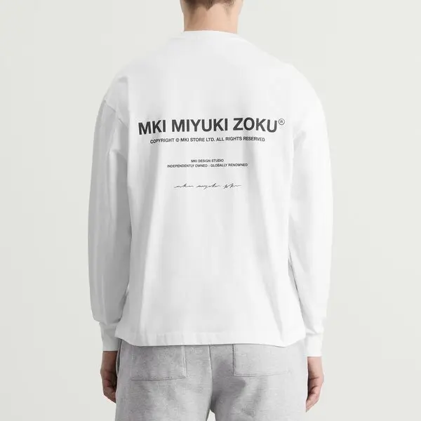 MKI MIYUKI ZOKU Design Studio Long Sleeve T-shirt