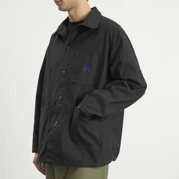 Needles Reversed Sateen Coverall Jacket