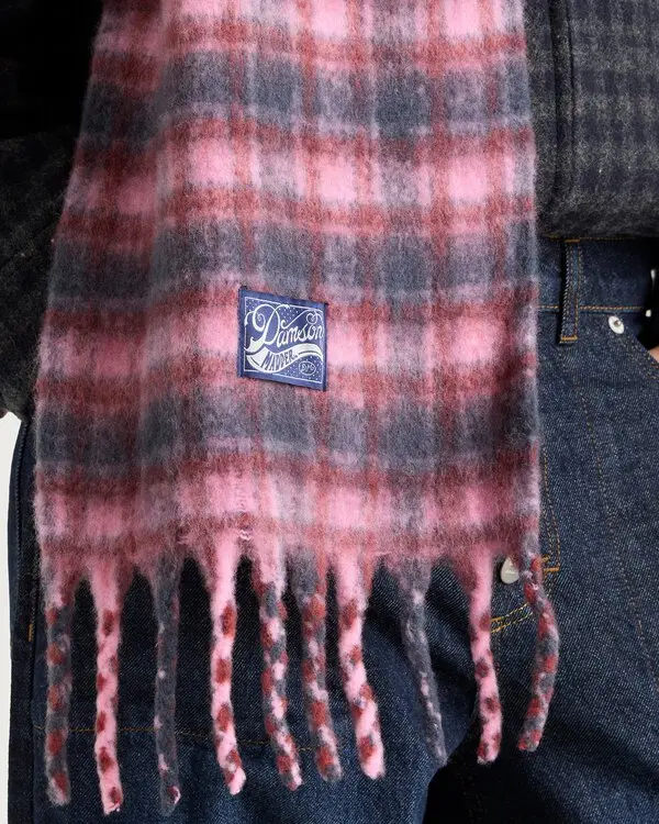 DAMSON MADDER Brushed Fluffy Scarf