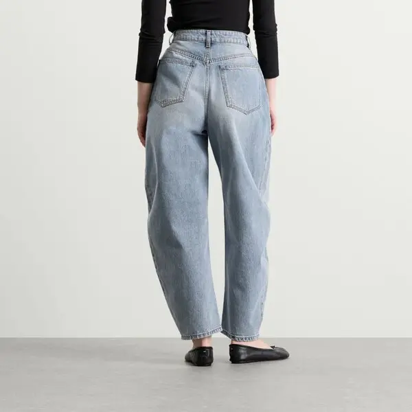 RÓHE High-waist Sculptural Denim Jeans