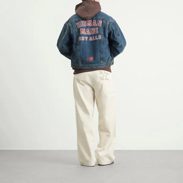 HUMAN MADE Corduroy Collar Denim Jacket