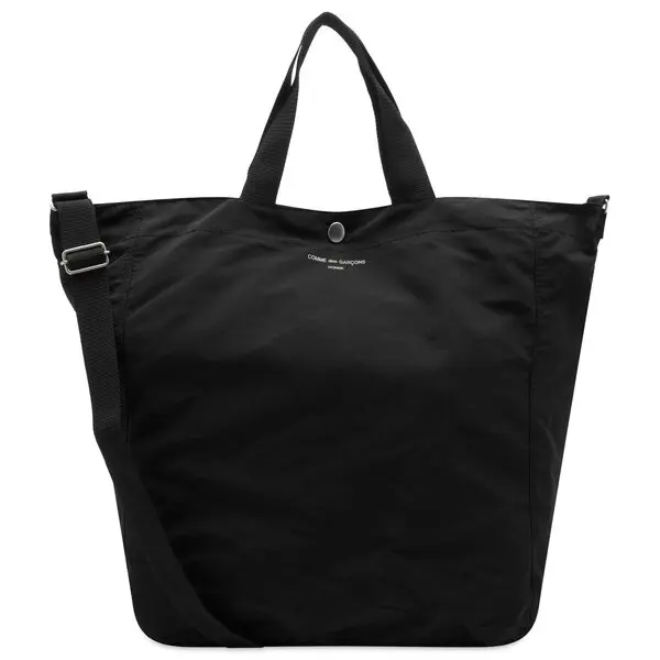 Comme Des Garçons 2-way Logo Tote Bag