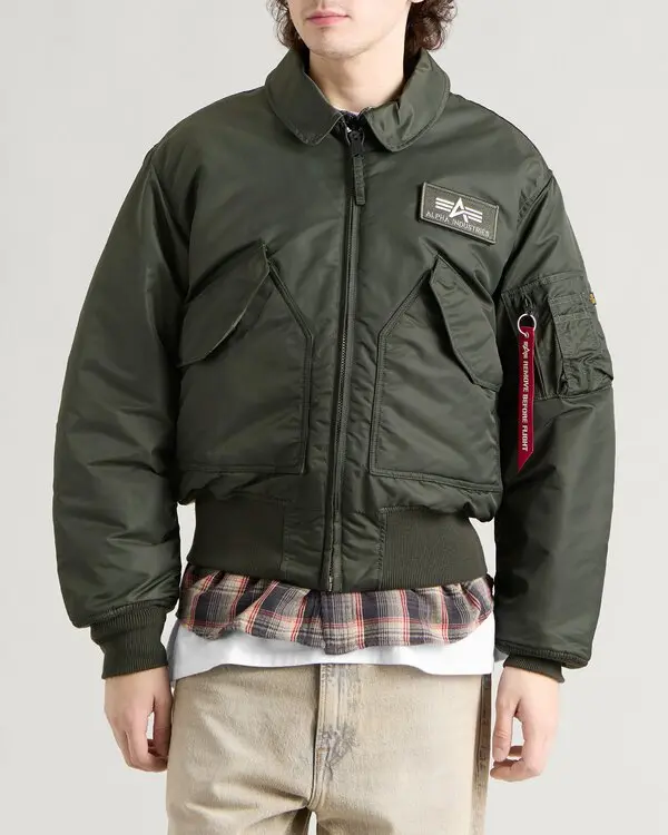 Alpha Industries Cwu-45 Heritage Bomber Jacket