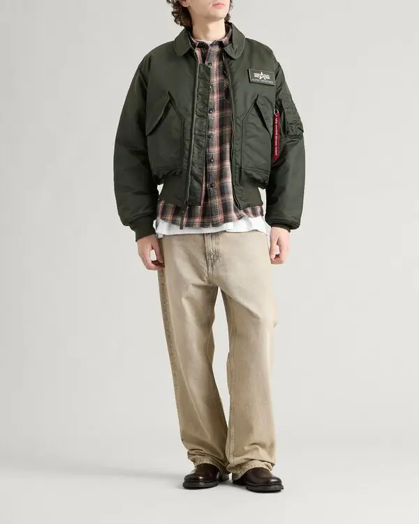 Alpha Industries Cwu-45 Heritage Bomber Jacket