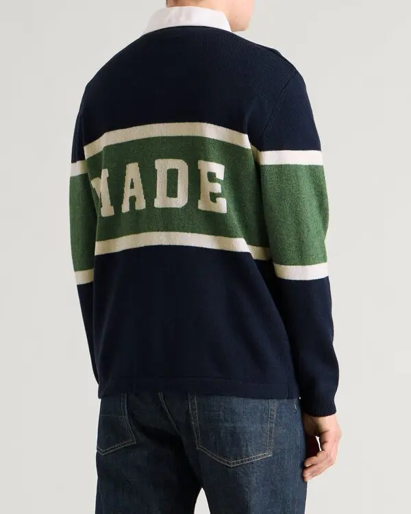 HUMAN MADE Knit Rugby Shirt
