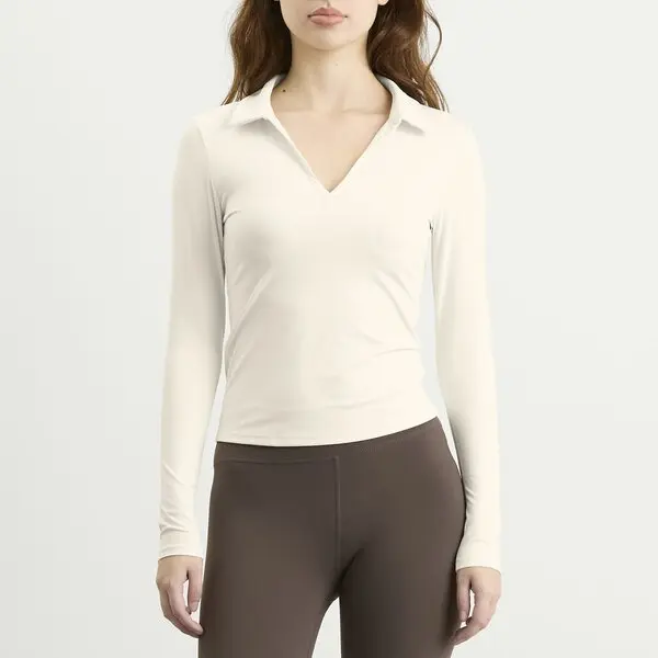 TALA Dayflex Polo Long Sleeve Top