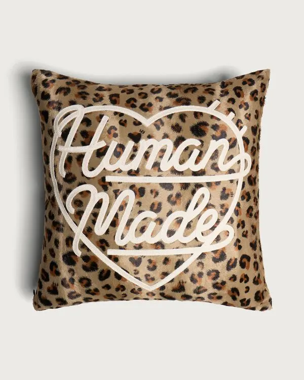HUMAN MADE Leopard Cushion - Brown
