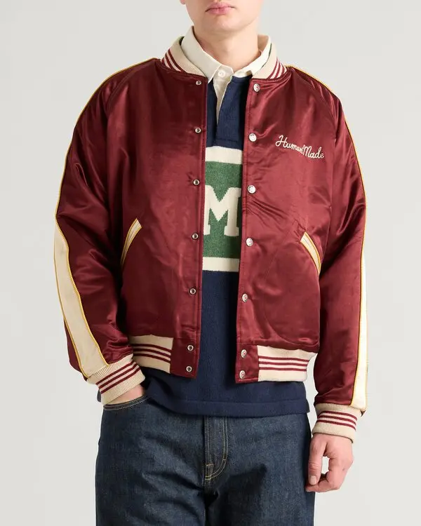 HUMAN MADE Reversible Varsity Jacket
