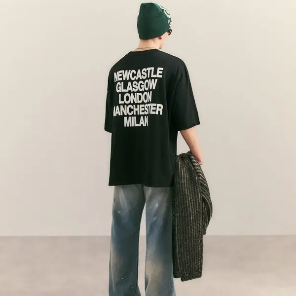 END. Records T-shirt - Black