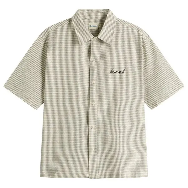 BOUND Gingham Cropped Shirt