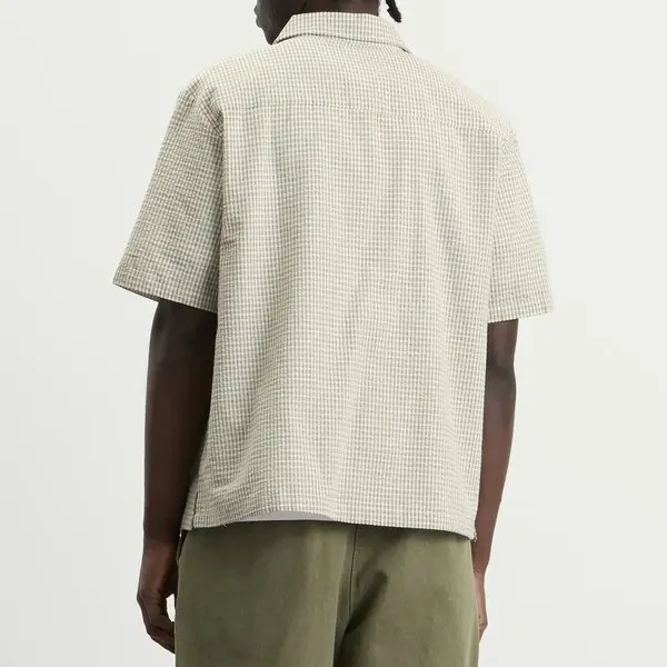 BOUND Gingham Cropped Shirt