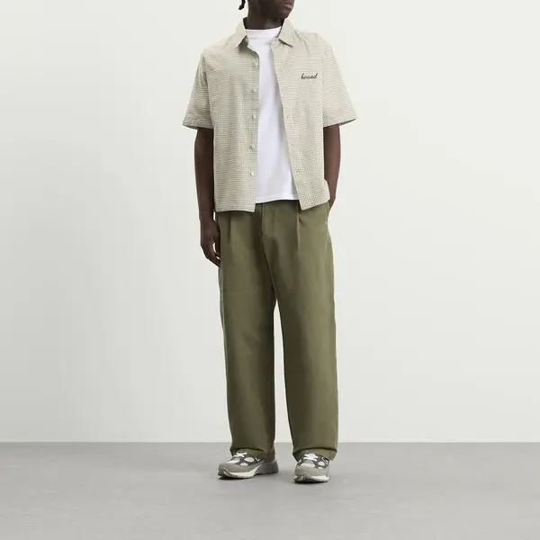 BOUND Gingham Cropped Shirt