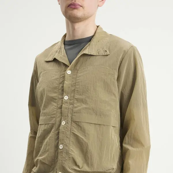 RANRA Epitome Shiny Nylon Overshirt