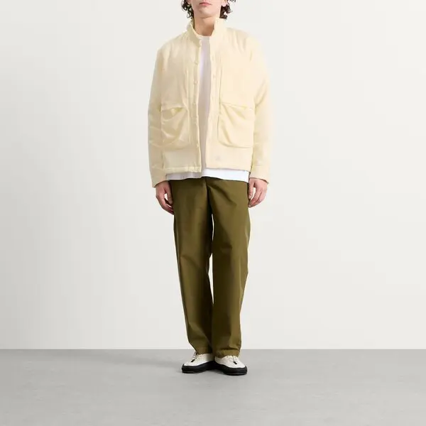 RANRA Epitome Wool Silk Padded Overshirt