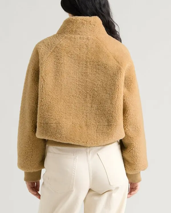 DUNST Boa Fleece Blouson Jacket