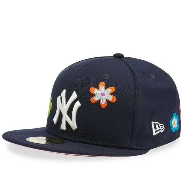 New Era Ny Yankees Floral 59fifty Fitted Cap