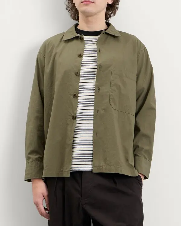 Universal Works Slub Shirting Fatigue Shirt