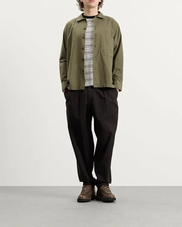 Universal Works Slub Shirting Fatigue Shirt