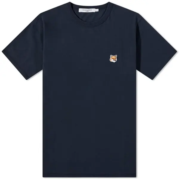 Maison Kitsuné Maison Kitsunã© Fox Head Patch T-shirt