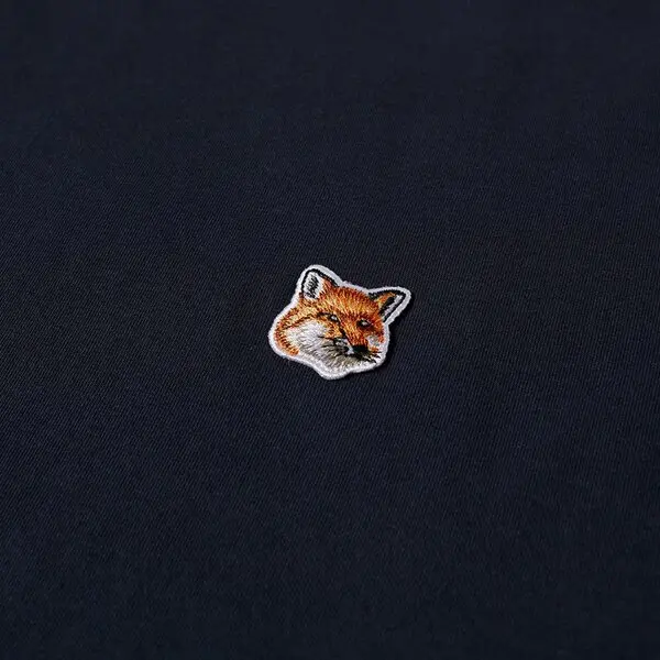 Maison Kitsuné Maison Kitsunã© Fox Head Patch T-shirt