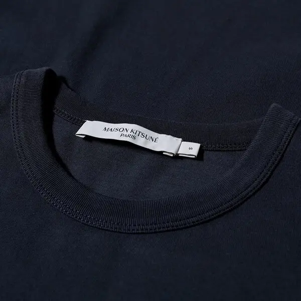 Maison Kitsuné Maison Kitsunã© Fox Head Patch T-shirt