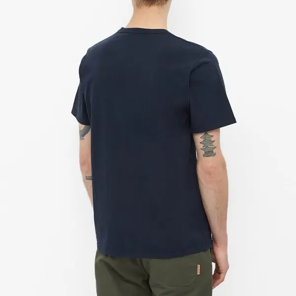 Maison Kitsuné Maison Kitsunã© Fox Head Patch T-shirt