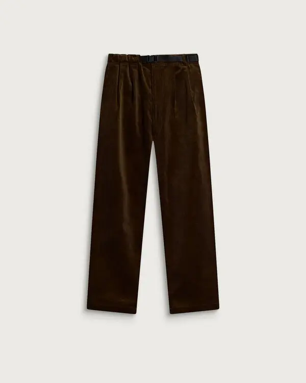Comme Des Garçons Whale Corduroy Trousers - Brown