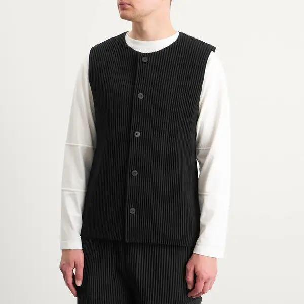 Issey Miyake Kersey Pleats Vest