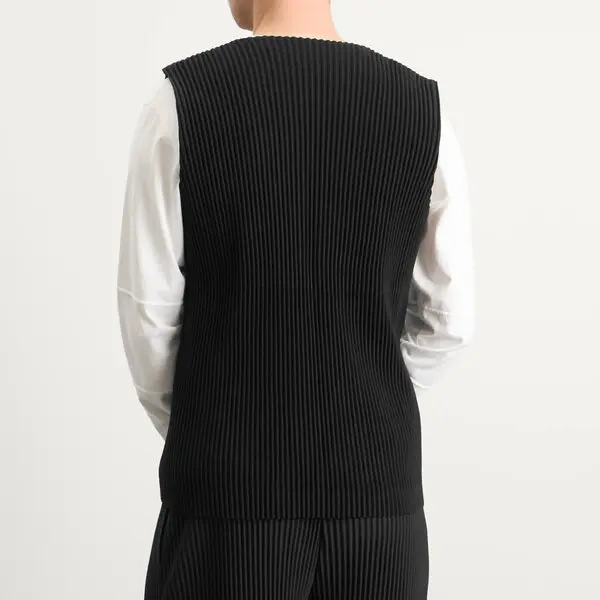 Issey Miyake Kersey Pleats Vest