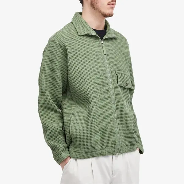 Universal Works Pike Waffle Track Jacket
