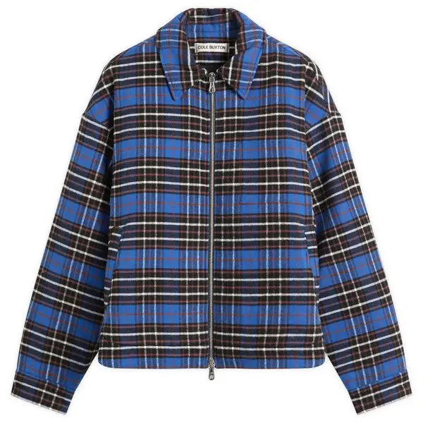COLE BUXTON Flannel Overshirt