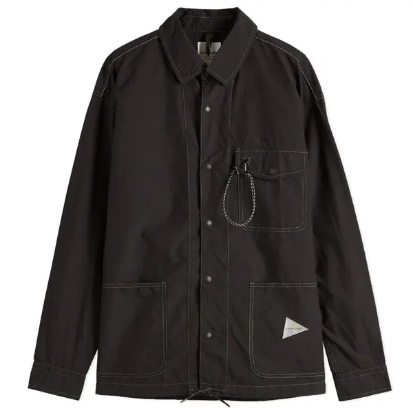 AND WANDER Cordura Cotton Ripstop Shirt Jacket
