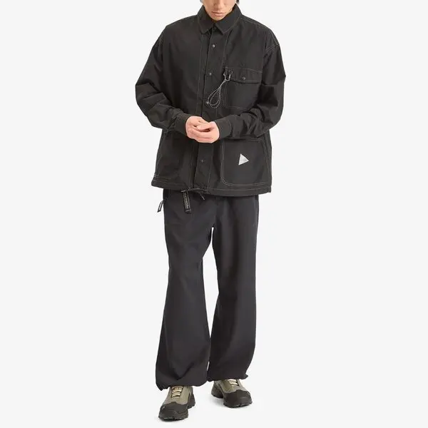 AND WANDER Cordura Cotton Ripstop Shirt Jacket