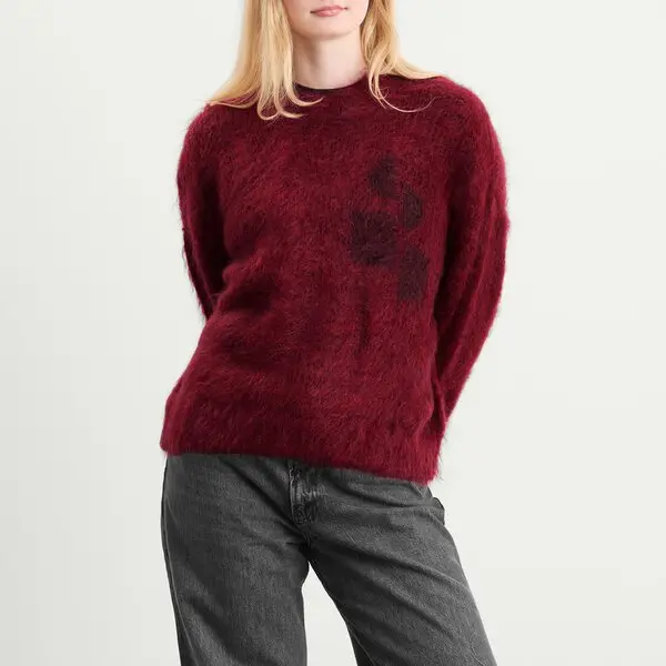 Isabel Marant Étoile Mirella Fluffy Logo Knit