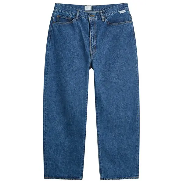 WTAPS 13 Embroidered Straight Leg Denim Jeans