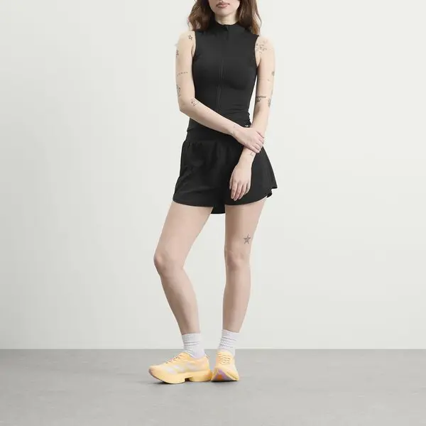 TALA Skinluxe Sleeveless Zip Through Running Top
