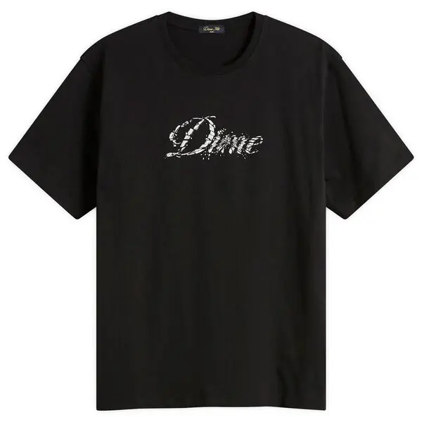 DIME Cursive Smashed T-shirt