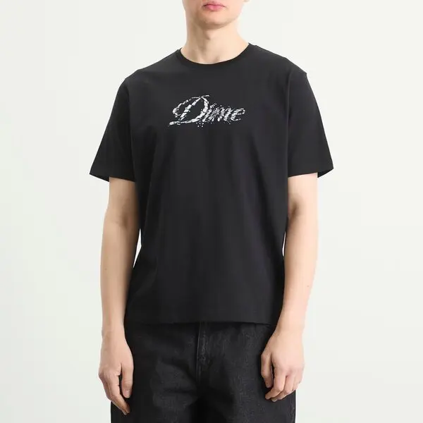 DIME Cursive Smashed T-shirt