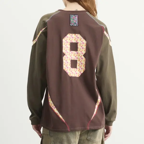 PAOLINA RUSSO Sport Jersey Long Sleeve Top