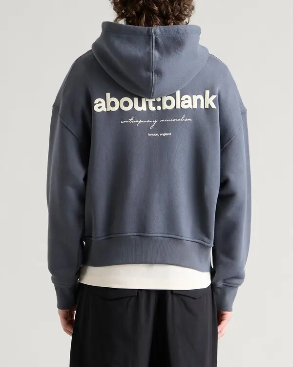 ABOUT:BLANK Box Zip Hoodie
