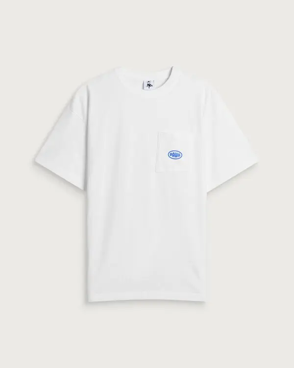 PAWA SPEED SPORTS Bare Logos Pocket T-shirt