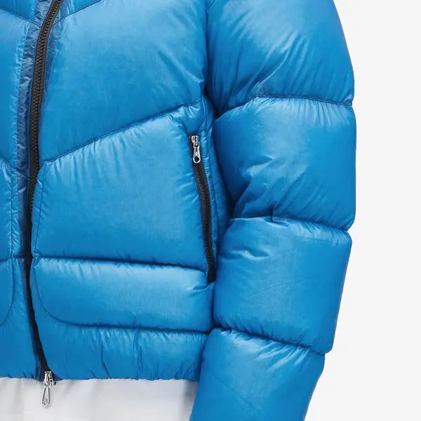 COLE BUXTON Translucent Taped Down Jacket