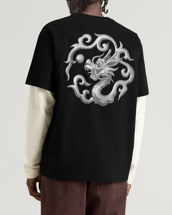 PAWA SPEED SPORTS Dragon Doggo Spiral T-shirt