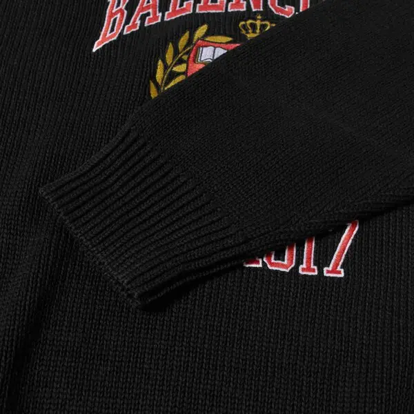Balenciaga University Logo Crew Sweatshirt