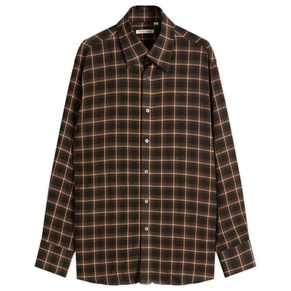 CARTER YOUNG Plaid Business Shirt