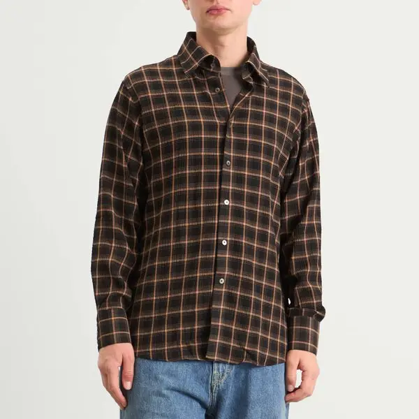 CARTER YOUNG Plaid Business Shirt
