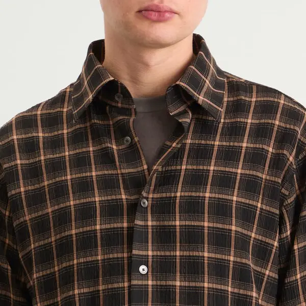 CARTER YOUNG Plaid Business Shirt